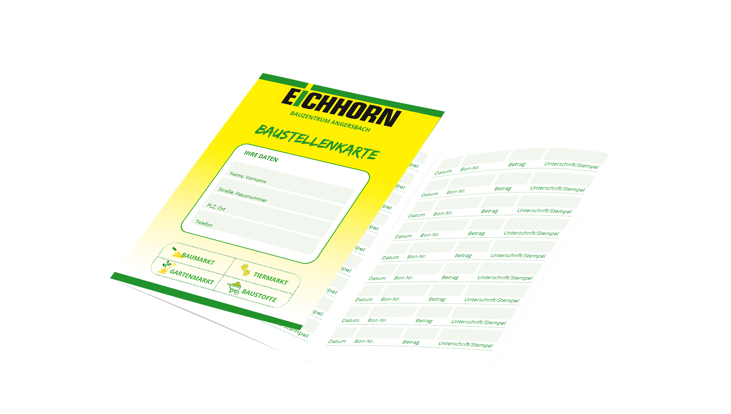 Ihre Baustellenkarte - Eichhorn AG